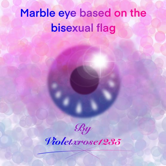 Bisexual Pride Marble Eye