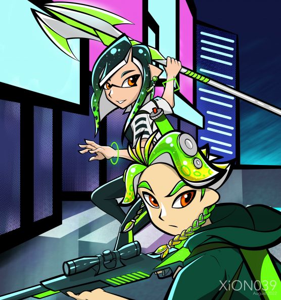 Splatoon 3 Concept Zine Piece