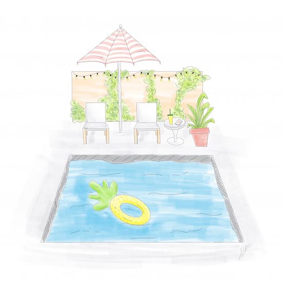 Summer by the Pool