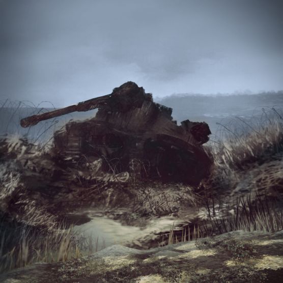 On the edge of a distant field