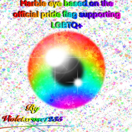 Pride marble eye