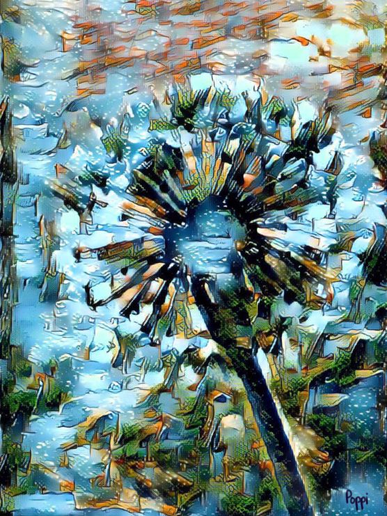 Abstract Dandelion