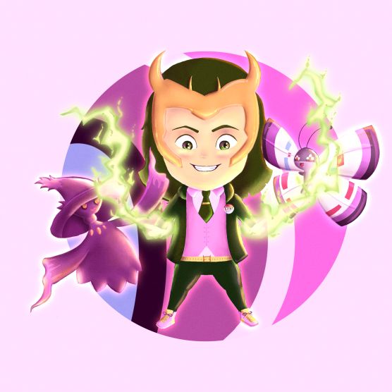 Loki Gender fluid icon