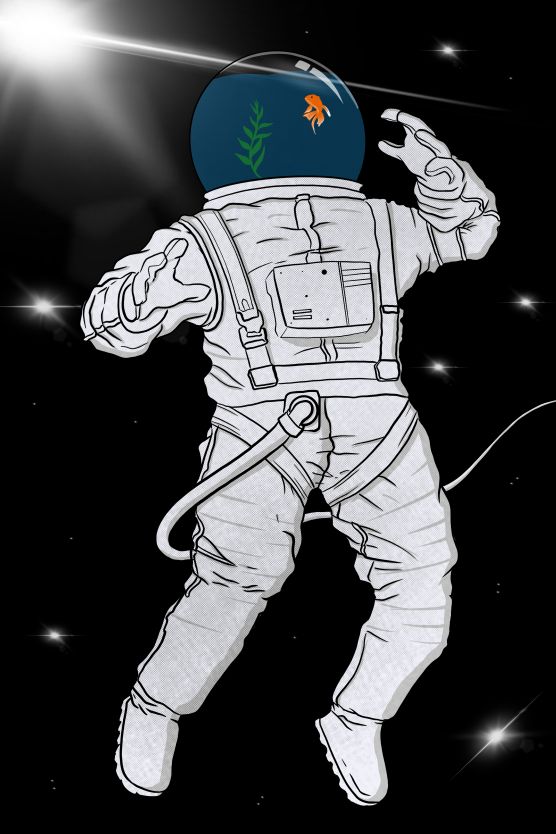 Spacewalker Goldfish