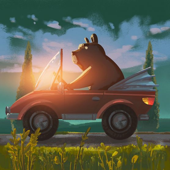 Bearly Driving