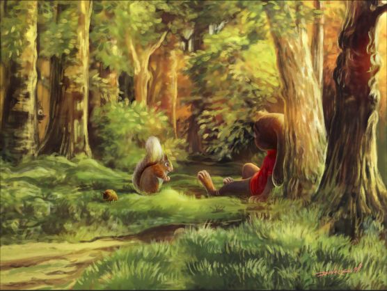 Why are u throwing nuts?