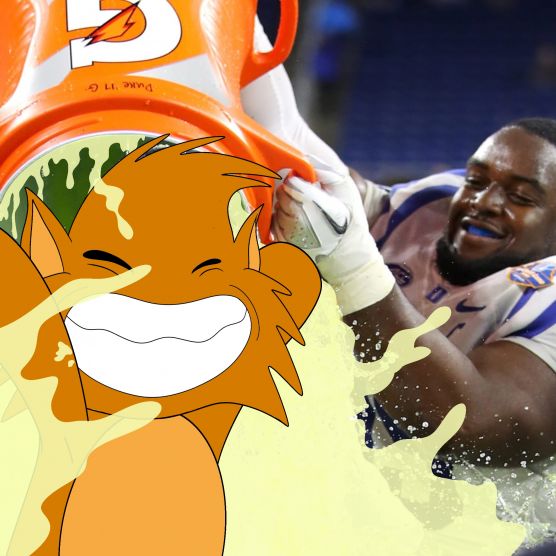Gatorade shower