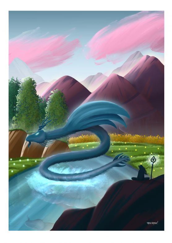 Dragon and magic