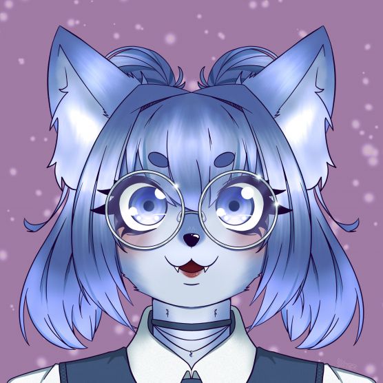 Purple Furry
