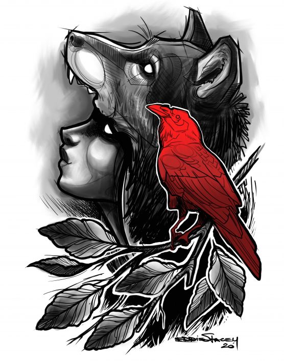Blood Raven by Eddie Stacey