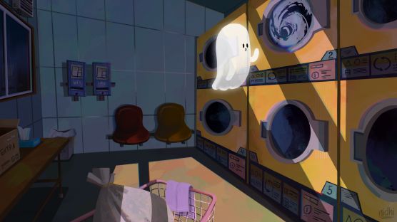 Ghosts too have Laundry to do!