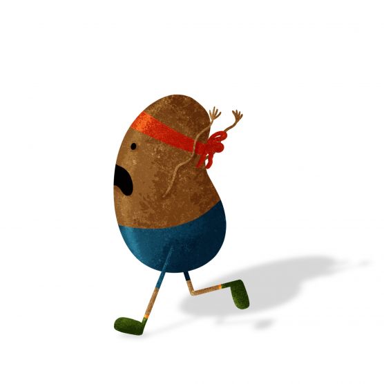 The running potato