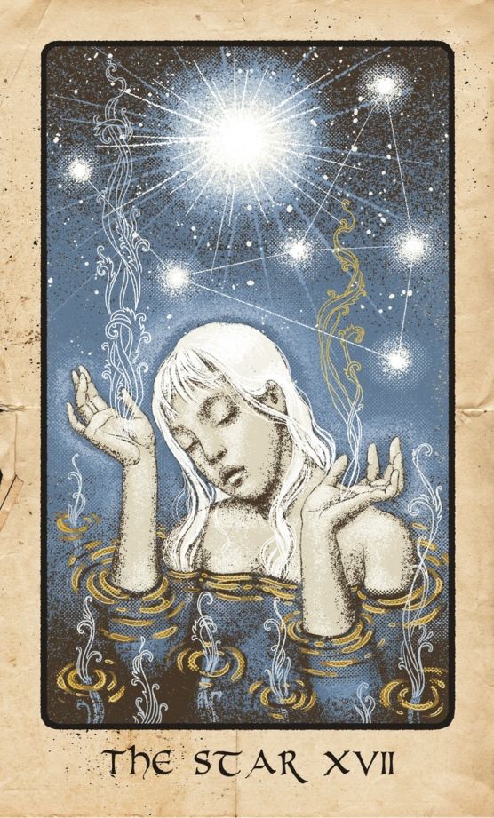 The Star, tarot major arcane