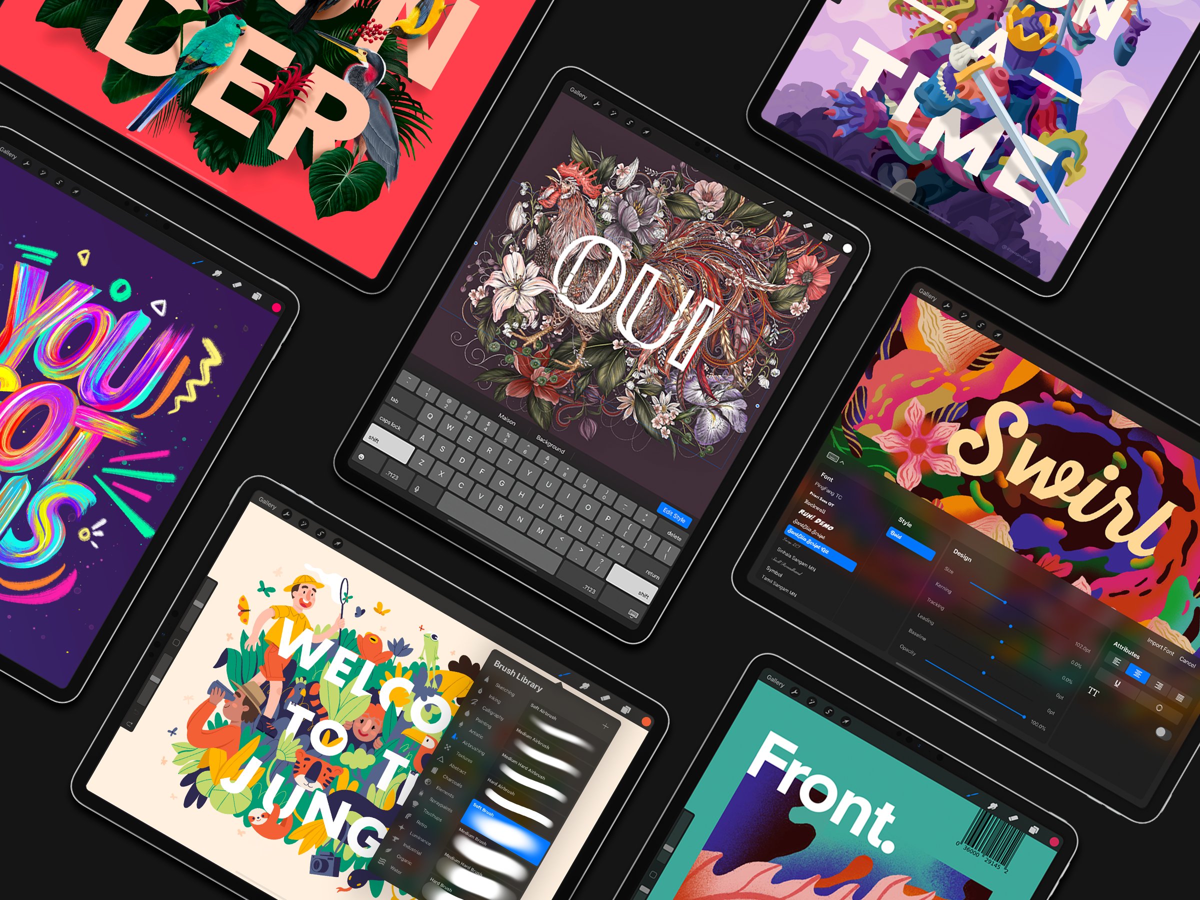 Procreate Brings Text Into Picture