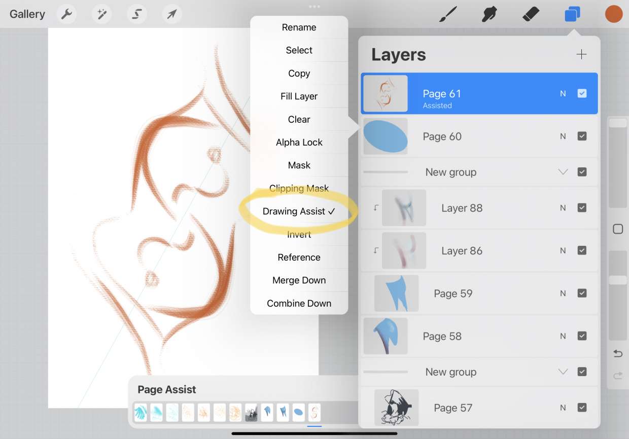 How To Draw Parallel Lines In Procreate