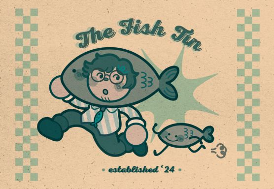 The Fish Tin Mini Graphic