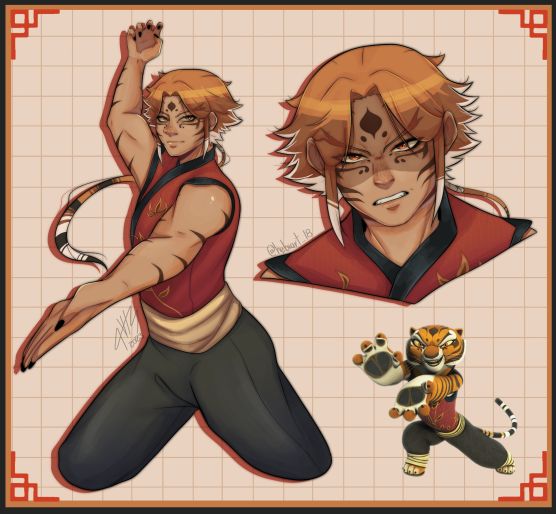 Tigress human version 🐯🧡