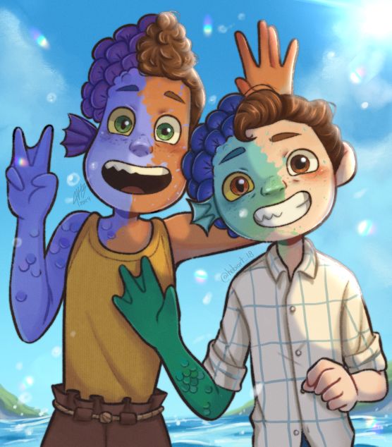 Luca fanart 😭💙