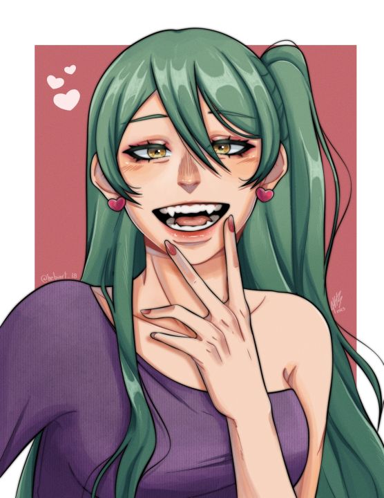 My oc 💚💜