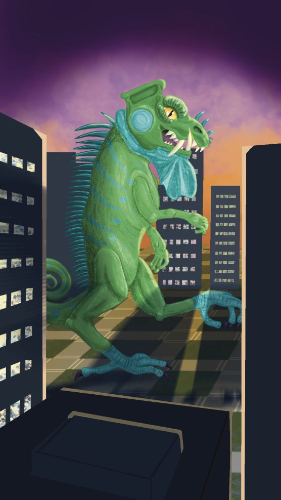 Giant Lizard Creature