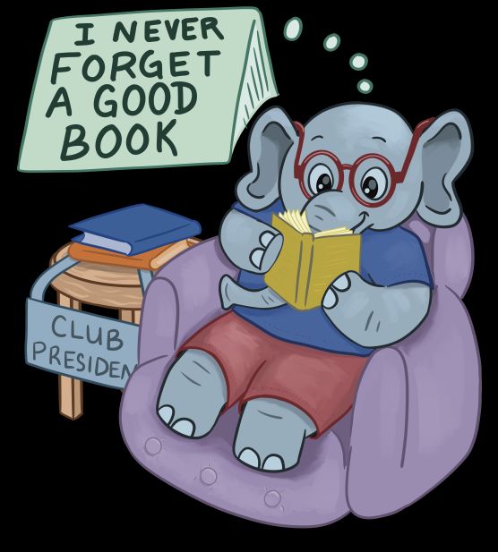 Book Club President Elephant