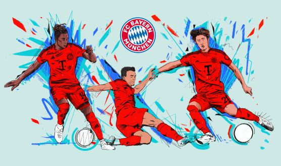 FC Bayern - Illustrations