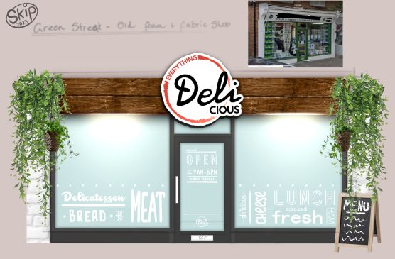Deli Shop Front Design