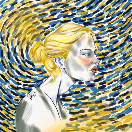 Starry portrait