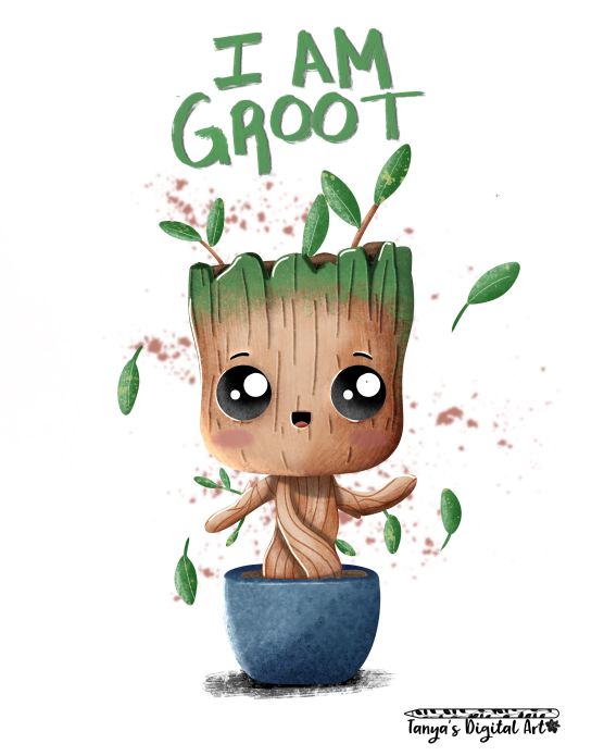 Groot fan art
