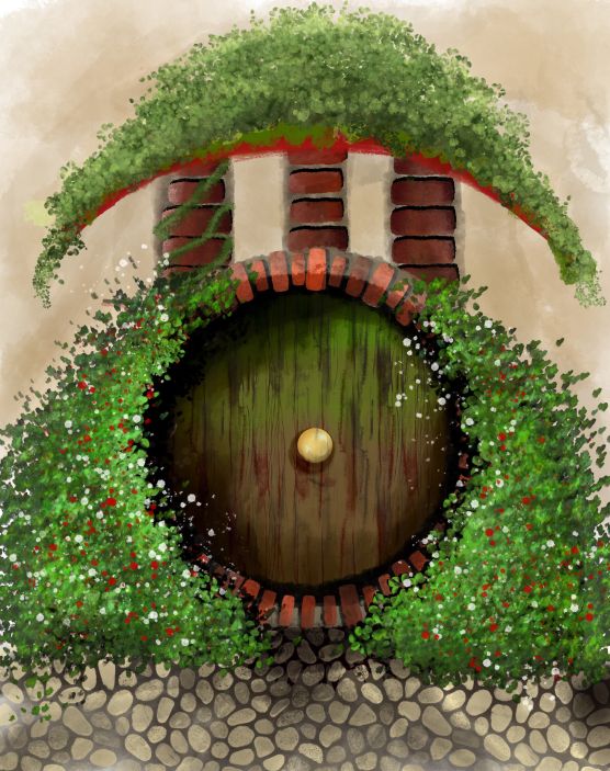 Hobbit Door