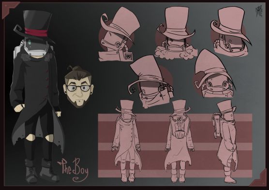 The Astronaut Boy Character shee